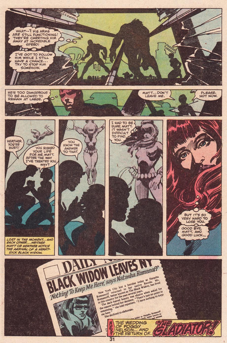 April 1980: Daredevil 165 Or do newspapers having nothing else to write ...